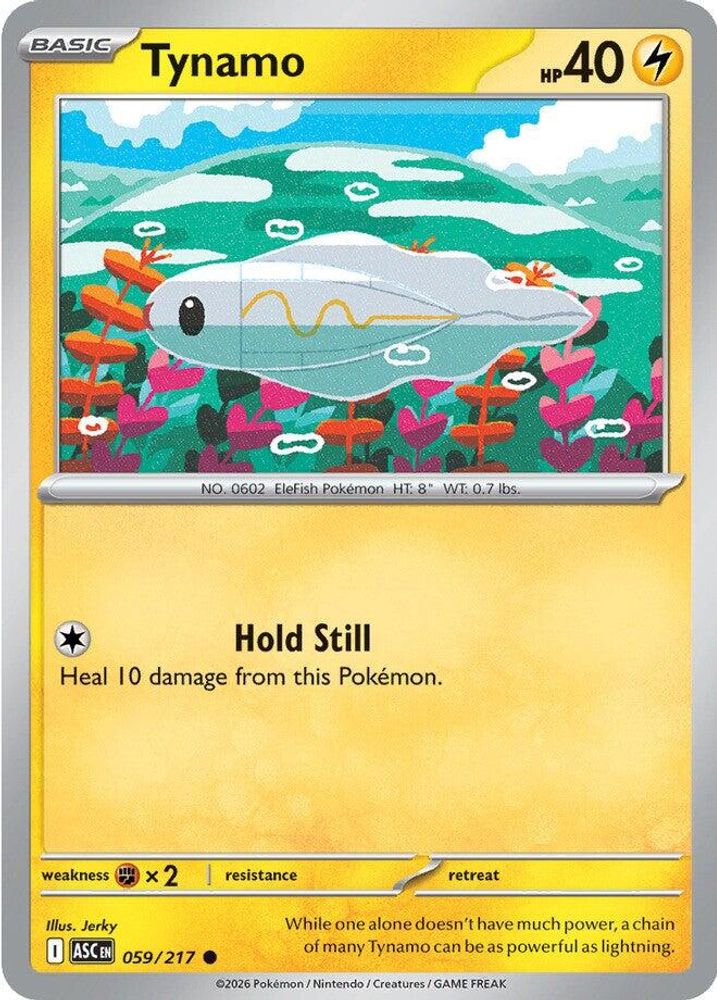 Tynamo 059 - Reverse Holofoil ME Ascended Heroes - Common – Groovy ...