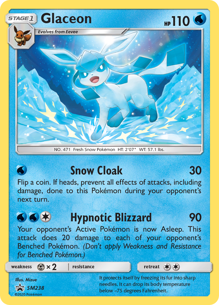 Glaceon SM238 SM Promos - Promo – Groovy Collectables
